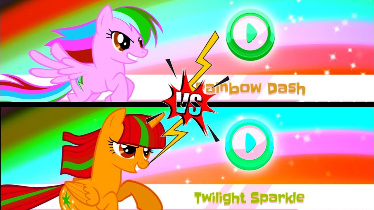My Little Pony Rainbow Runner: Race to the Finish Line! - YouTube