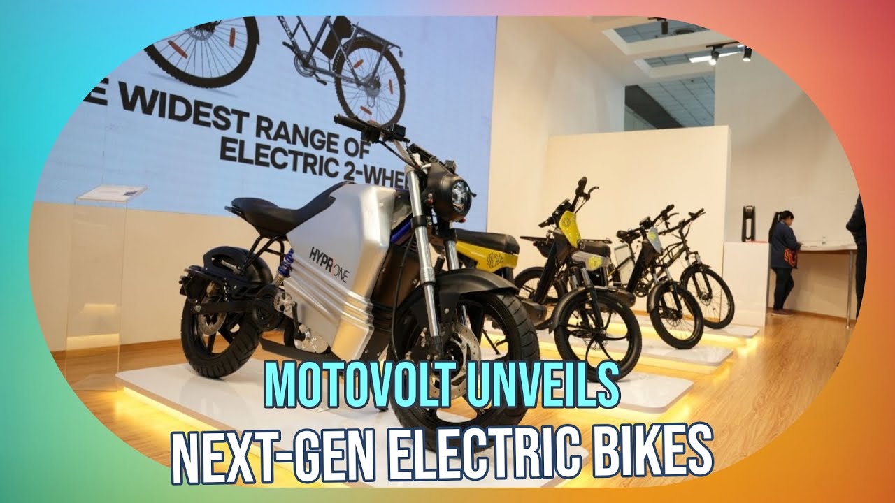 Motovolt Unveils Next-Gen EVs: Hyper One, HUM NYC & M7 Series - YouTube