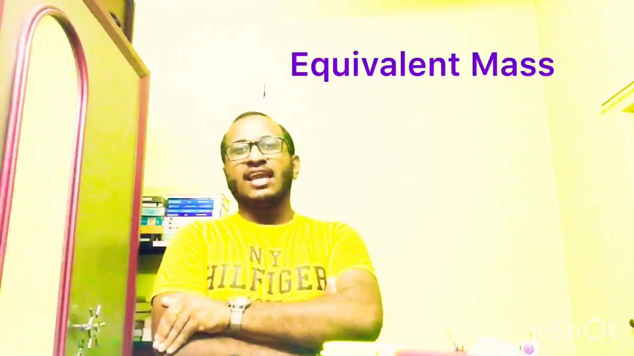 Equivalent Mass-Concepts - YouTube
