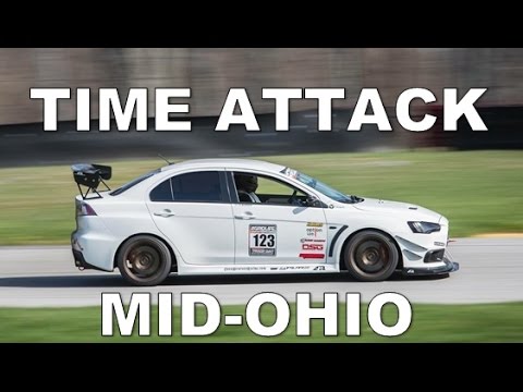Gridlife Track Battle Evo X Fastest Lap - Chris Bickford - YouTube