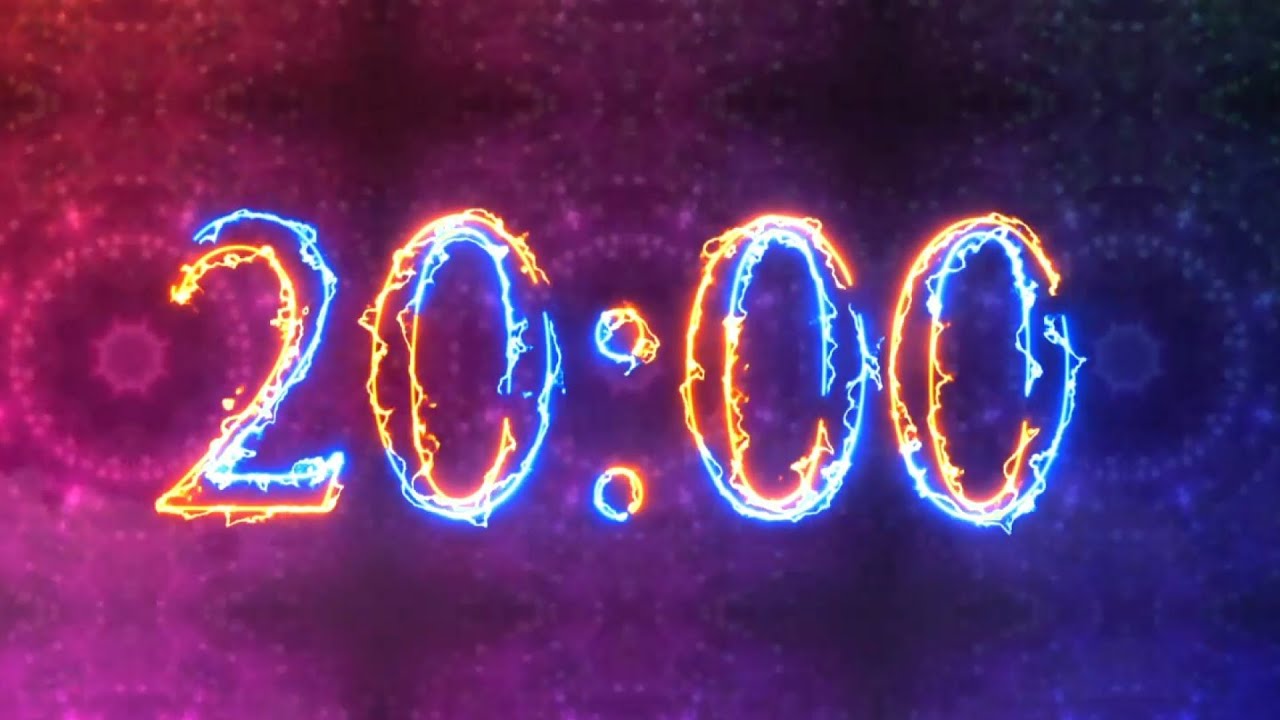 20 Minute Electric Timer | 1200 Seconds Countdown - YouTube