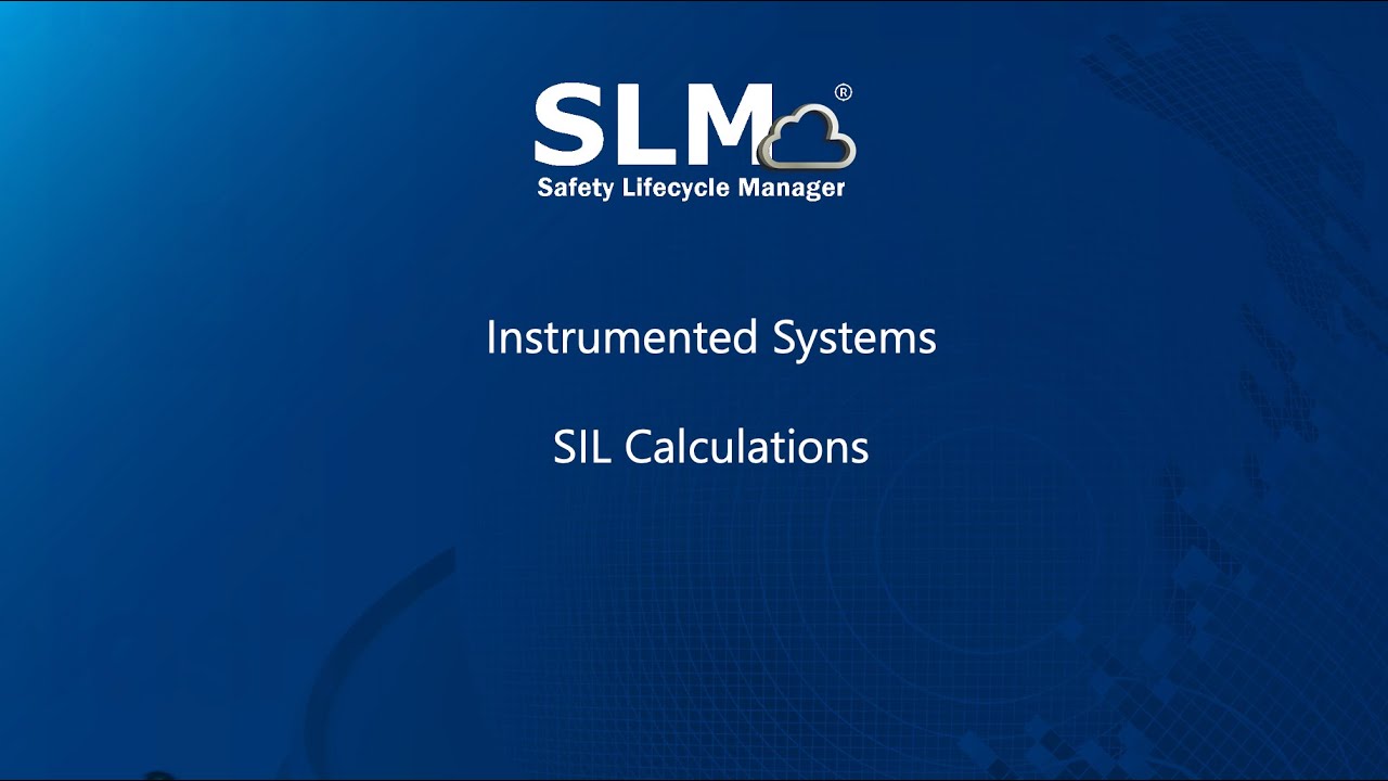 Instrumented Systems - SIL Calculations - YouTube