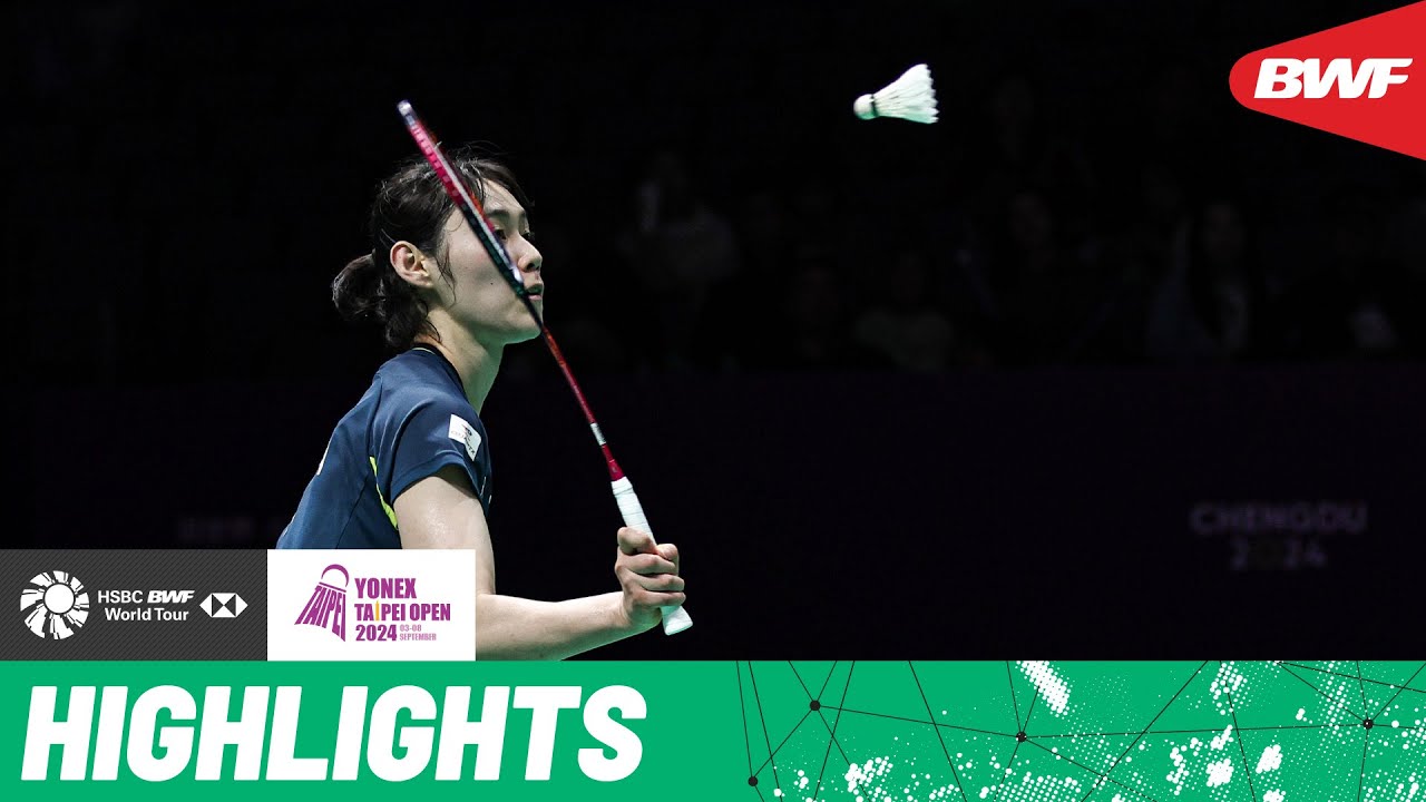 Kaoru Sugiyama and Sim Yu Jin contend for a spot in the finals - YouTube