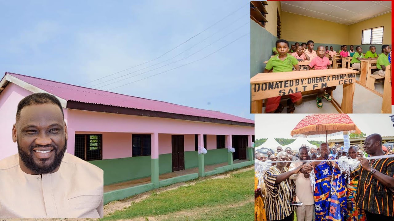 COMMISSIONING OF AGOGO SAVIOUR M/A BASIC SCHOOL 2-UNIT CLASSROOM BLOCK ...