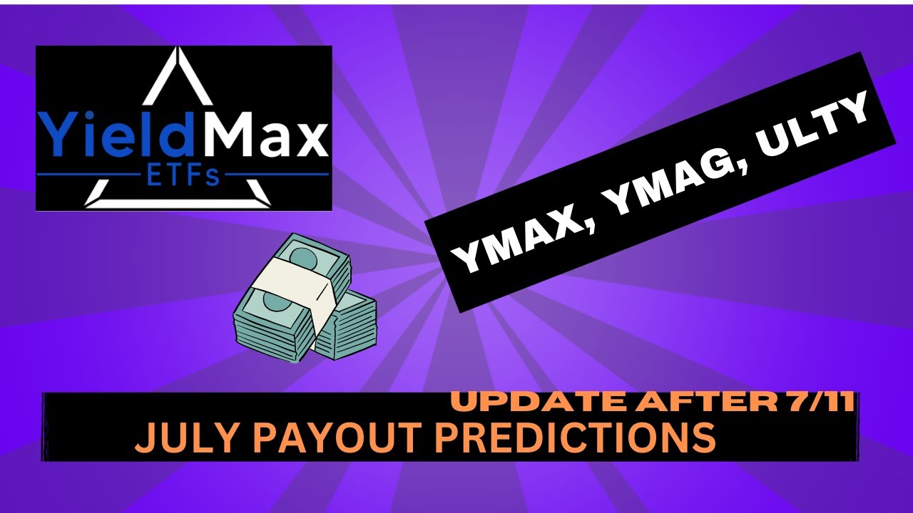 YIELDMAX YMAX YMAG & ULTY PAYOUT PREDICTIONS UPDATED AFTER 7_11 - YouTube