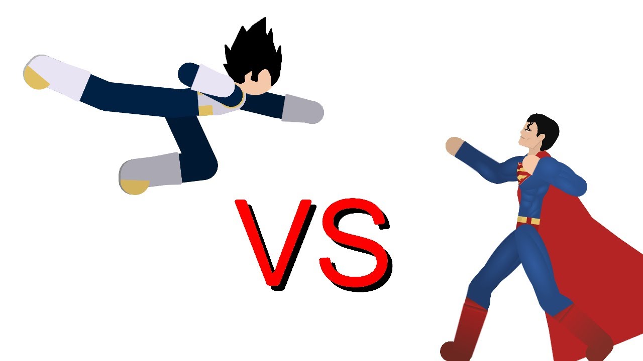Vegeta Vs Superman! - YouTube