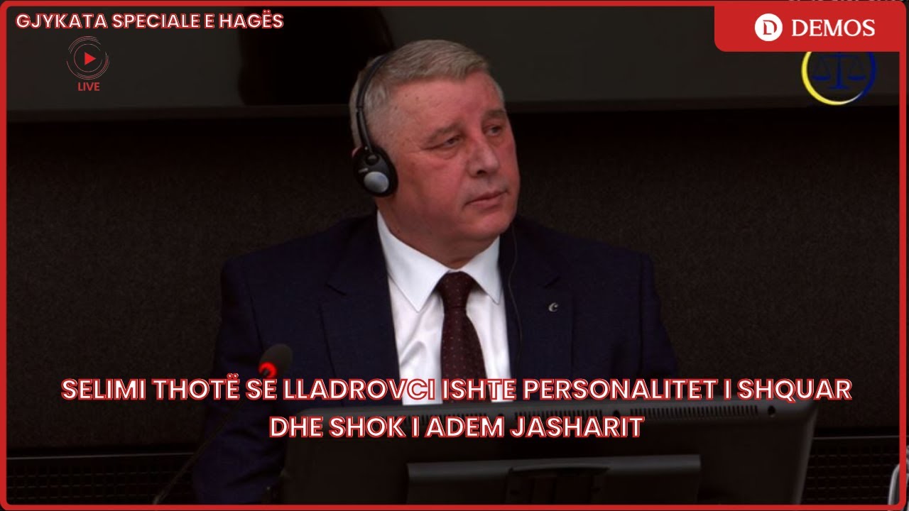 Selimi thotë se Lladrovci ishte personalitet i shquar dhe shok i Adem ...