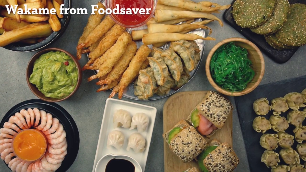 Fish platter with finger food - YouTube