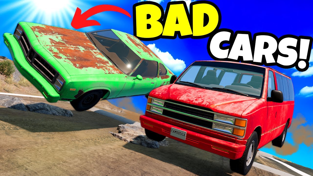 Racing the WORST CARS For This AMAZING NEW Off-Road Map in BeamNG Drive ...