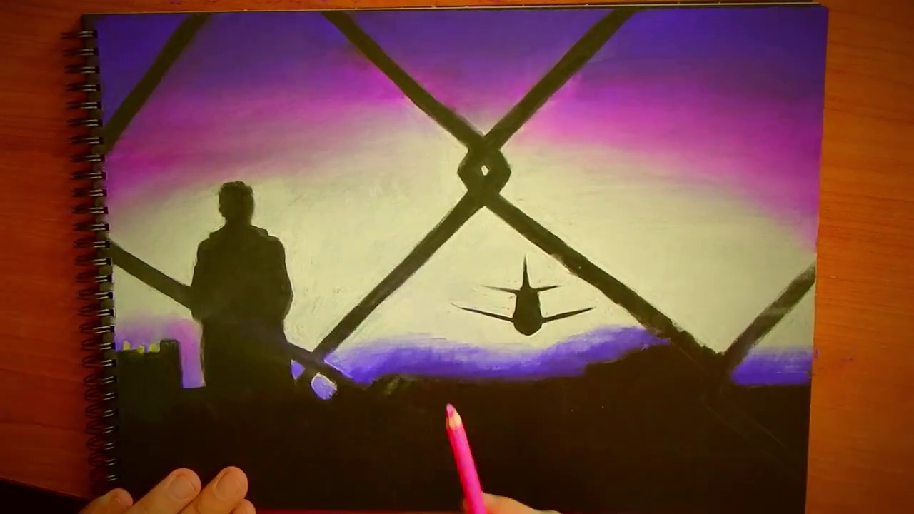 Sky Drawing | How To Draw The Sky - YouTube