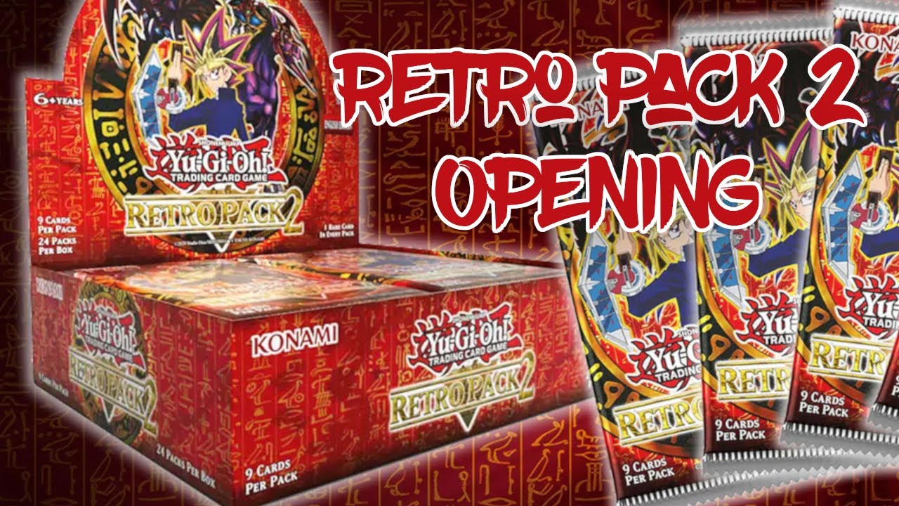 NOSTALGIE PUR | Retro Pack 2 Yu-Gi-Oh! Display Opening - YouTube