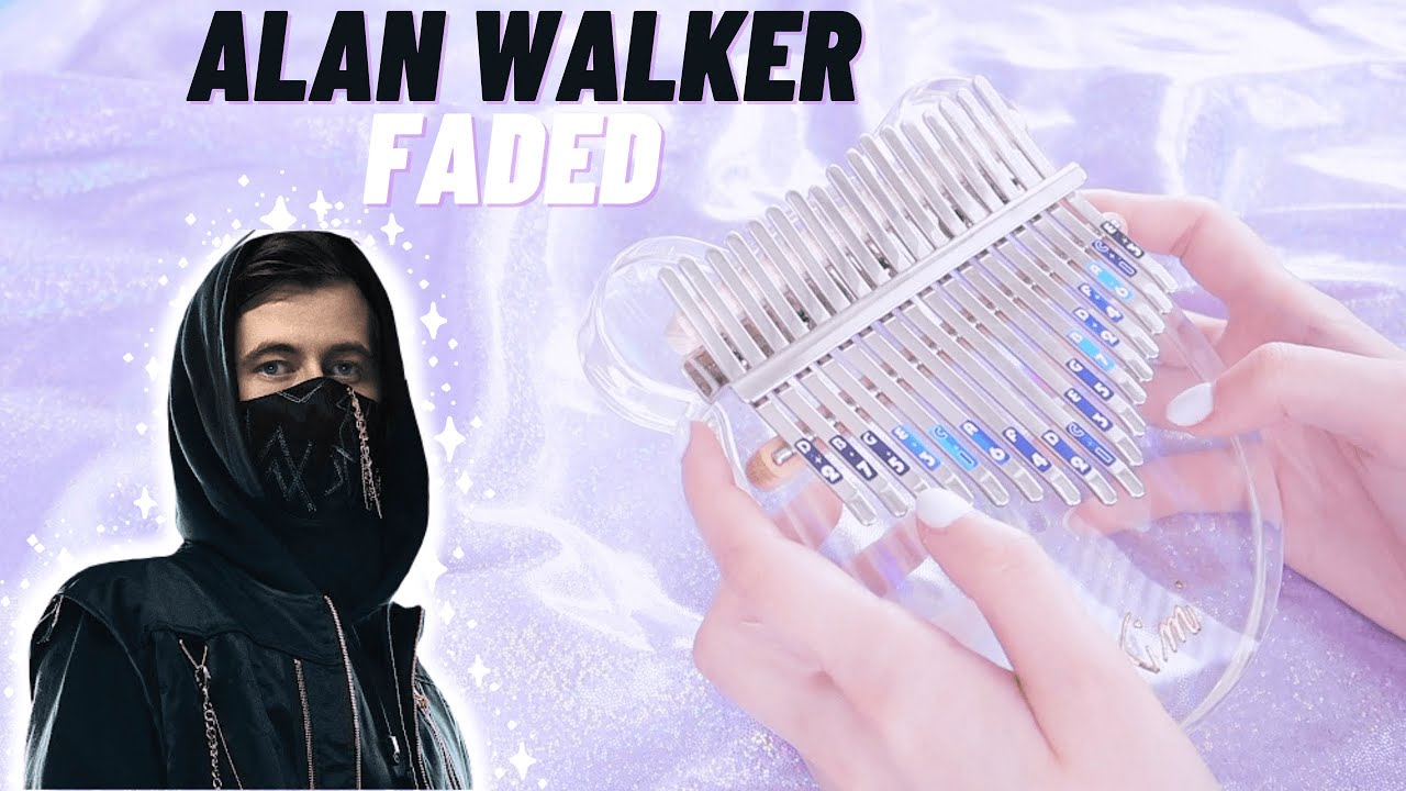 Alan Walker – Faded 17-Key Kalimba Cover With Easy Tabs & Lyrics - YouTube