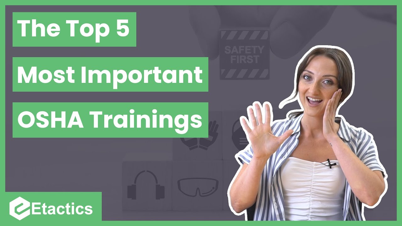 The Top 5 Most Important OSHA Training Courses - YouTube