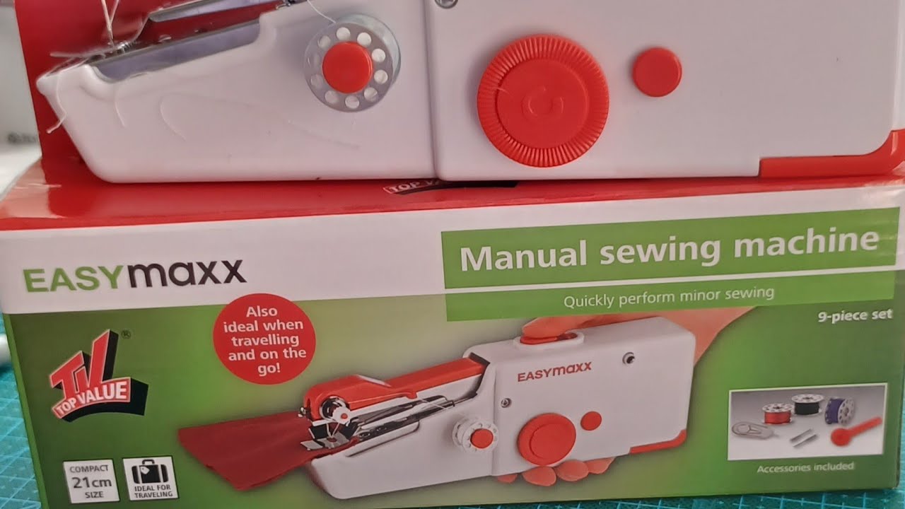 review easy Maxx manual sewing machine in 🇬🇧 language🇩🇪Sprache#review# ...