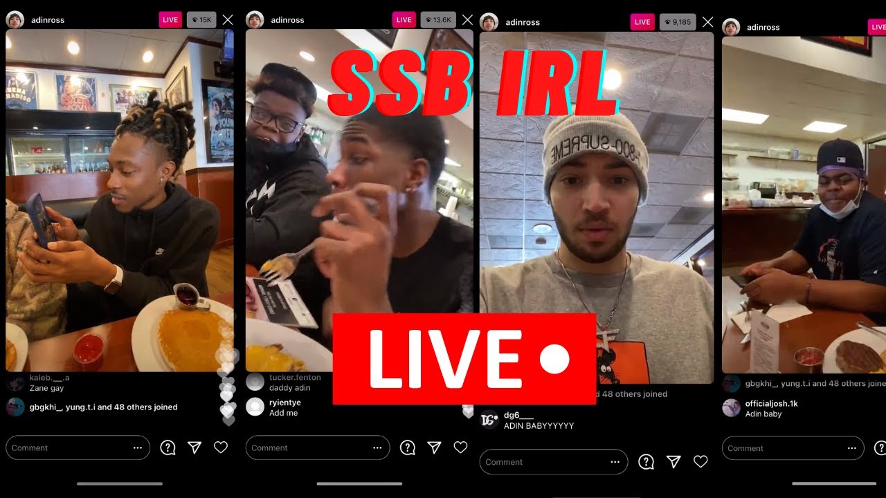 SSB IRL MEET UP *FULL LIVESTREAM*... (sus) - YouTube