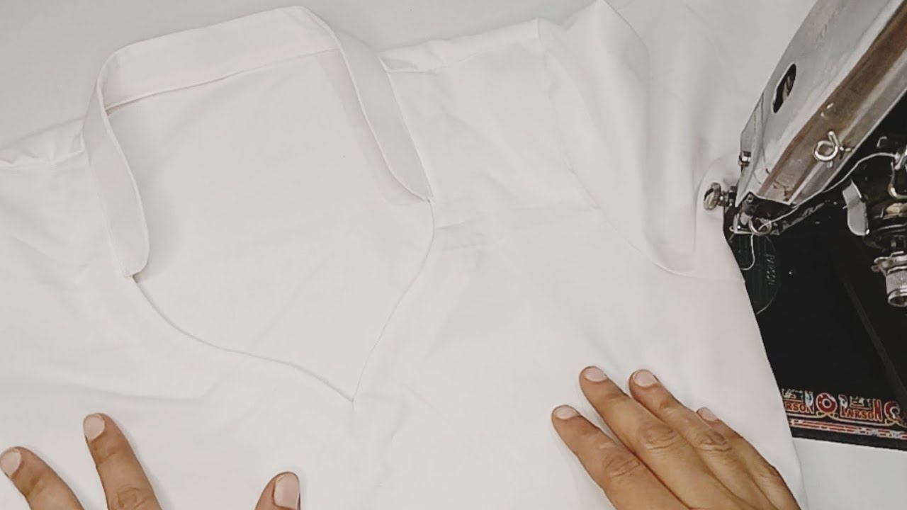 Half Collar Neck Design For Kurti How To Attach Half Collar To Kurti👌 ...