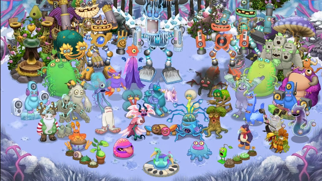 Mirror Cold Island but random wave appear randomly! | My Singing ...