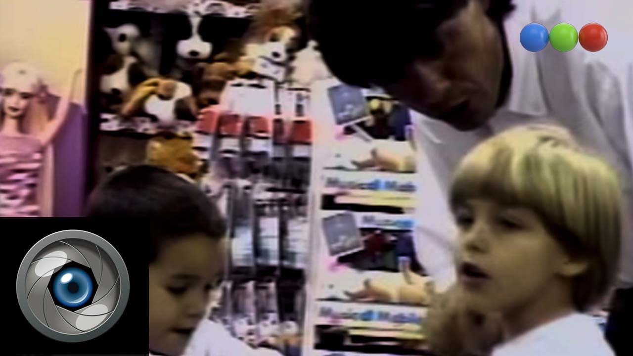 Marcelo Tinelli, cámara oculta en juguetería, Parte 1 - Videomatch 98 - YouTube