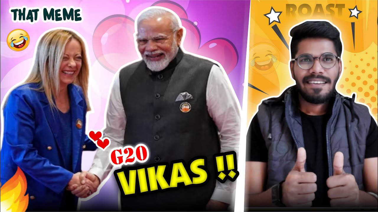 G20 Summit 2023 India ! Funny Meme G20 Summit ! Modi Ji & Meloni Funny ...