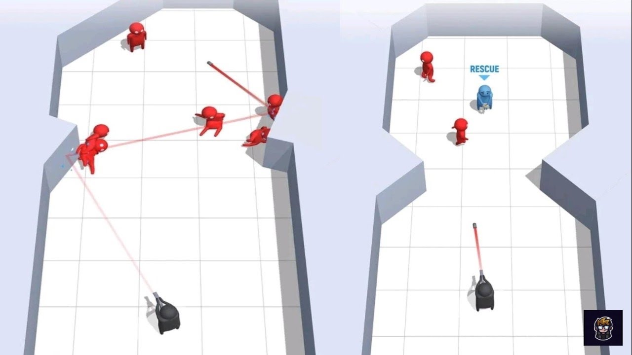 Bullet Man 3D Gameplay Walkthrough - YouTube