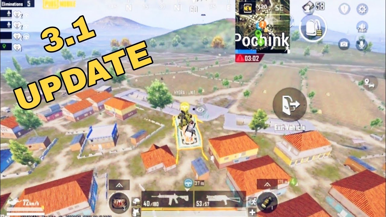 AWESOME UPDATE 3.1 GAMEPLAY PUBG MOBILE 🔥😈 - YouTube