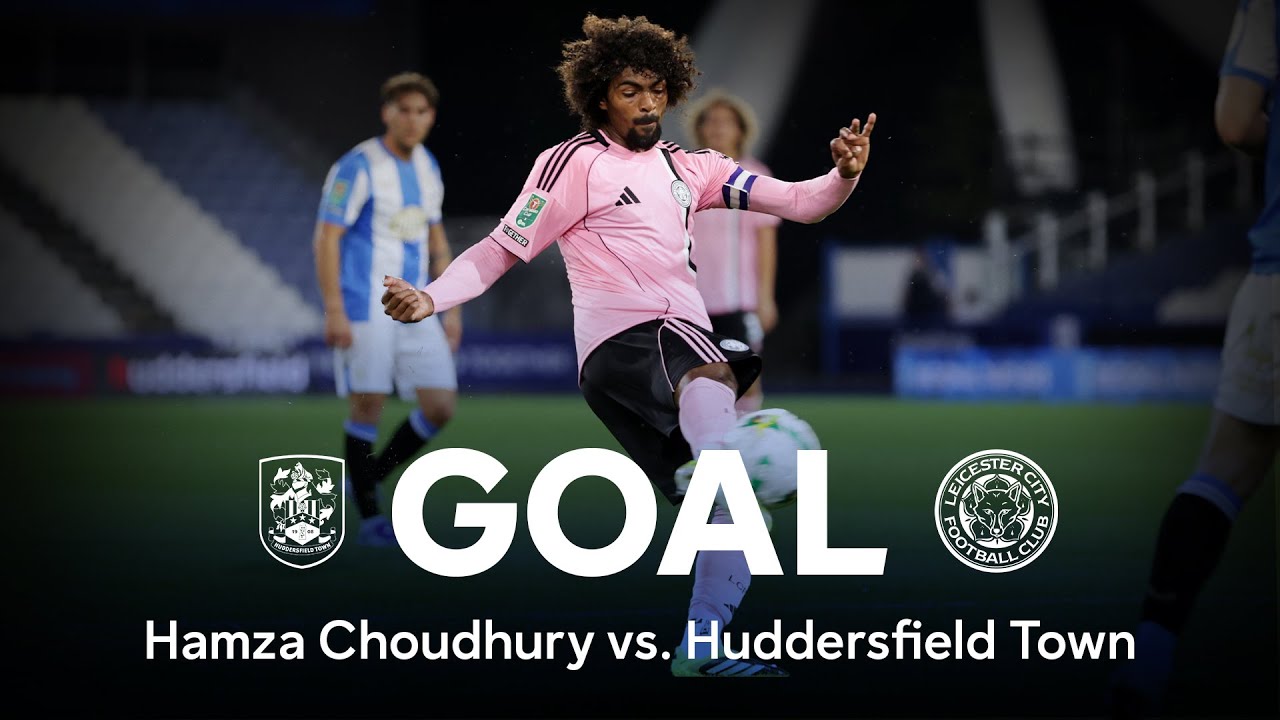 GOAL | Hamza Choudhury | Huddersfield Town 2-2 Leicester City | Carabao ...