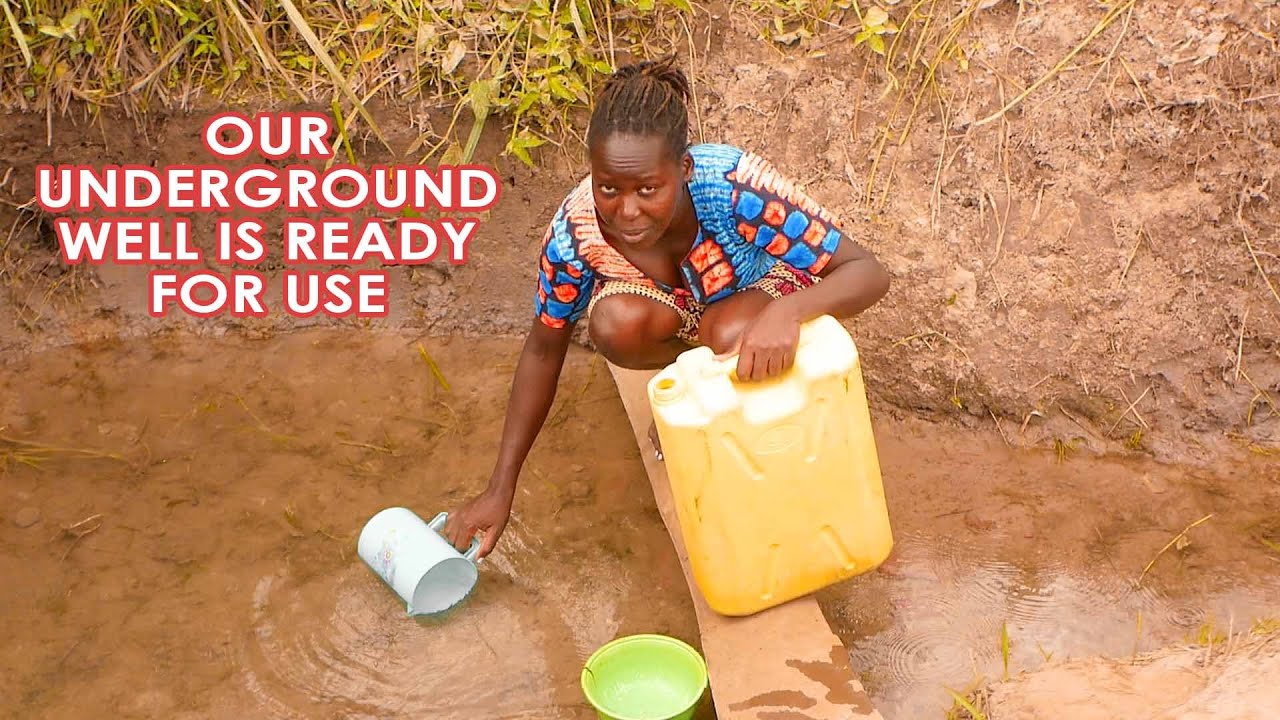 HOW WE GET WATER FROM UNDERGROUND IN MY VILLAGE IN AFRICA - YouTube