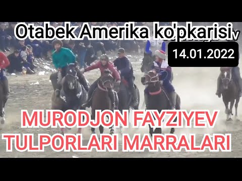 MURODJON FAYZIYEV TULPORLARINING BIR KUNLIK MARRALARI.OTABEK AMERIKA KO'PKARISI. 14.01.2022