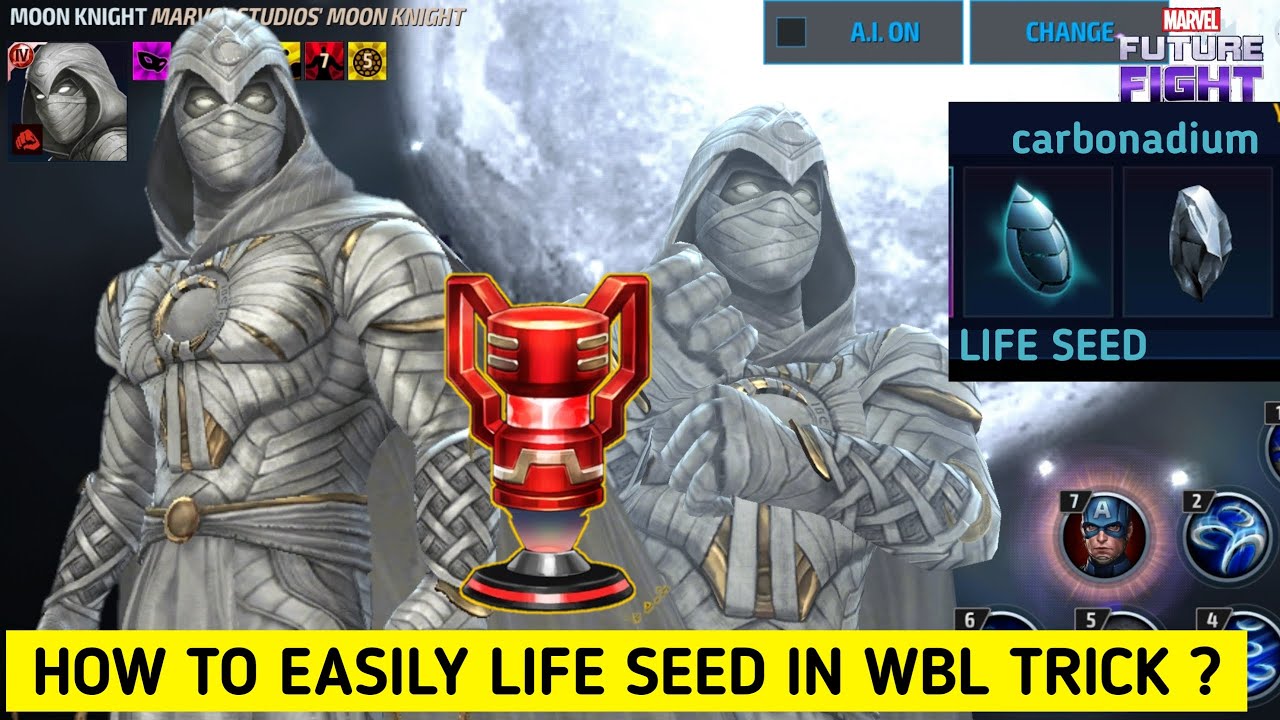 How to get Easily life seed Tricks MFF | Moon knight 2nd Potential ...