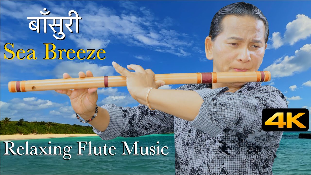 Sea Breeze | Relaxing Flute Music | Bansuri Sleep Music | Erhu ...