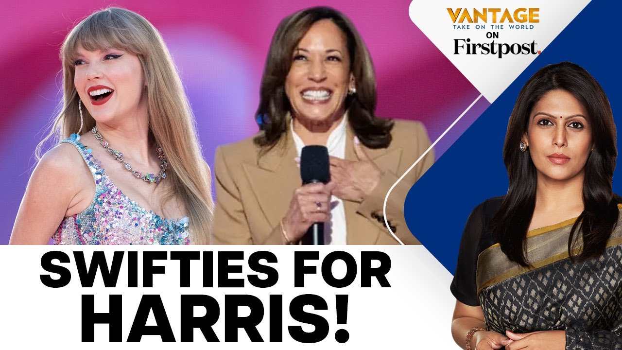 Taylor Swift Endorses Kamala Harris After Trump Debate | Vantage with ...