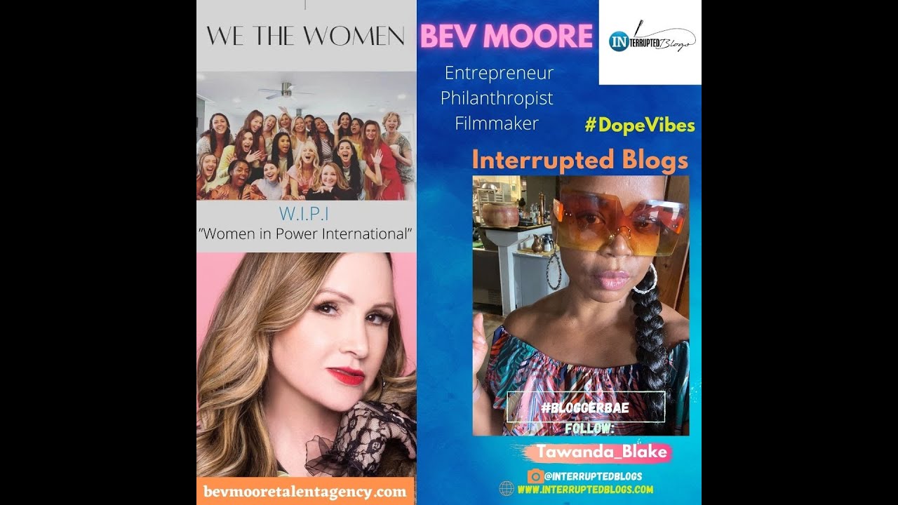 Notable #Philanthropist #Filmmaker and #Entrepreneur Bev Moore - YouTube