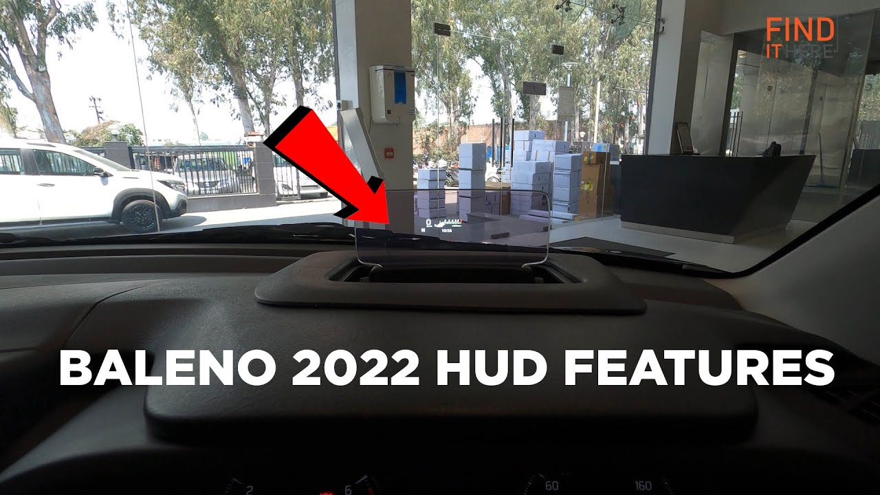 BALENO HUD(HEADS UP DISPLAY ) WORKING - YouTube