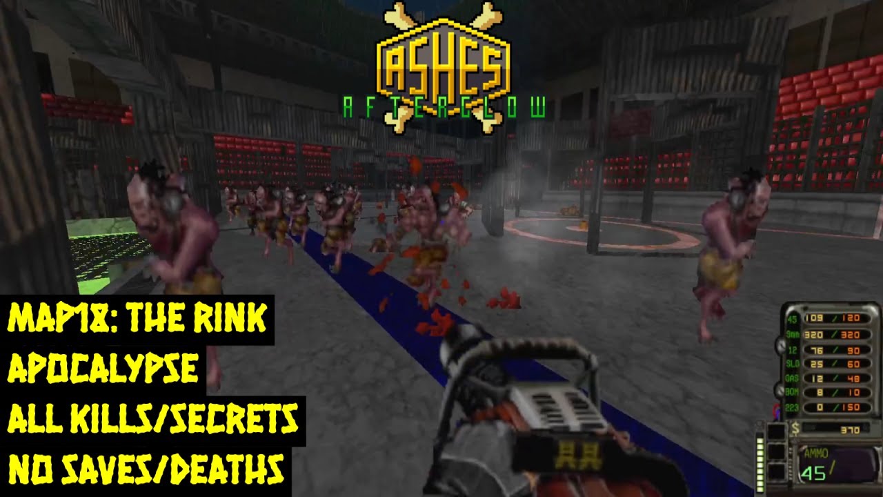Ashes: Afterglow | Apocalypse, 100% | MAP18: The Rink - YouTube