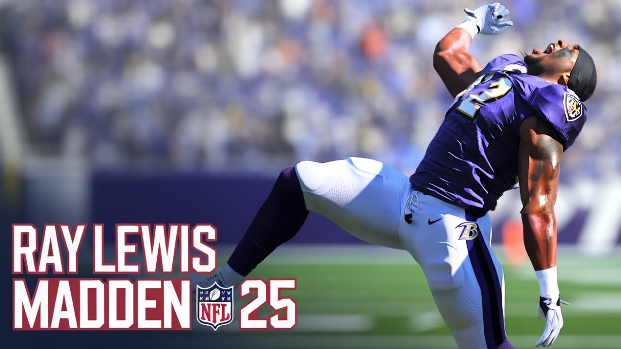 How To Make Ray Lewis 2002 In Madden 25 - YouTube