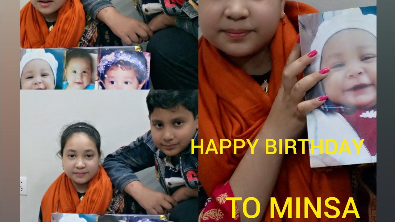 HAPPY BIRTHDAY TO MINSA - YouTube