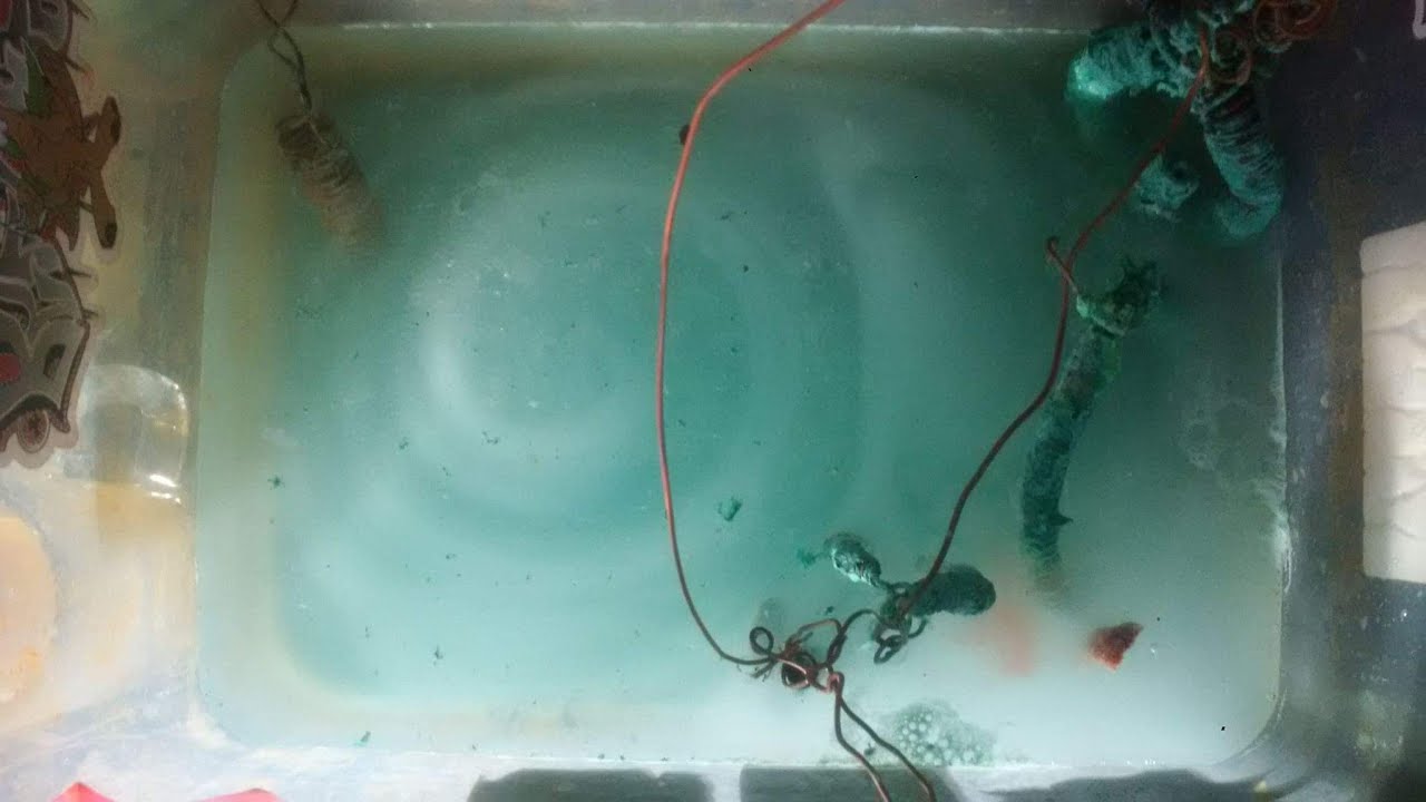 Central Magnetic Floater Monoatomic silver electrolysis Test 3 Third ...