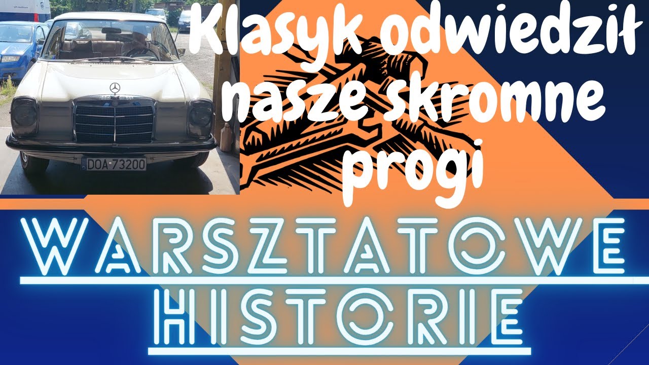 mercedes w115 pancerne auto i co się zepsuło??? - YouTube