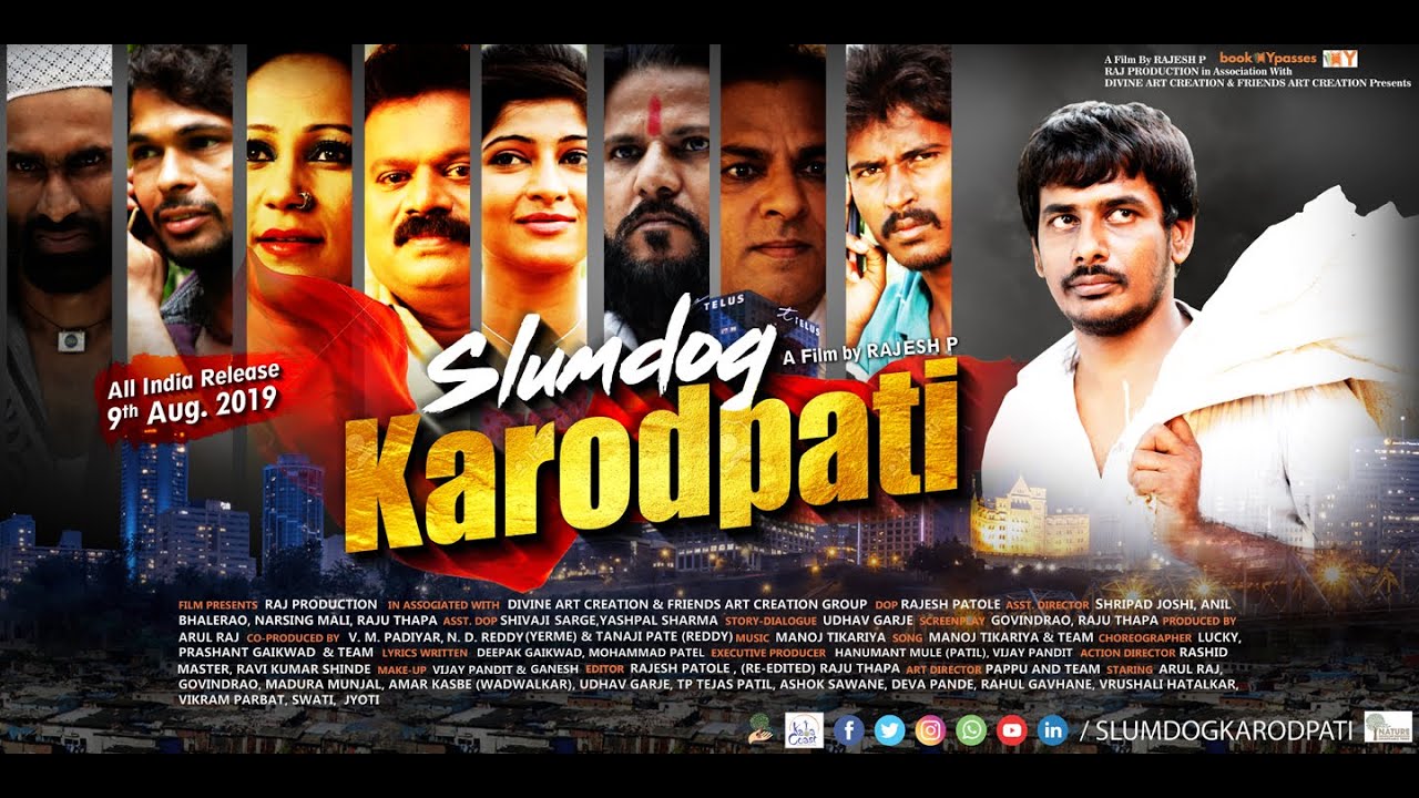 #SLUMDOG KARODPATI | Official Trailer | Govindrao, Arul Raj, Naina ...