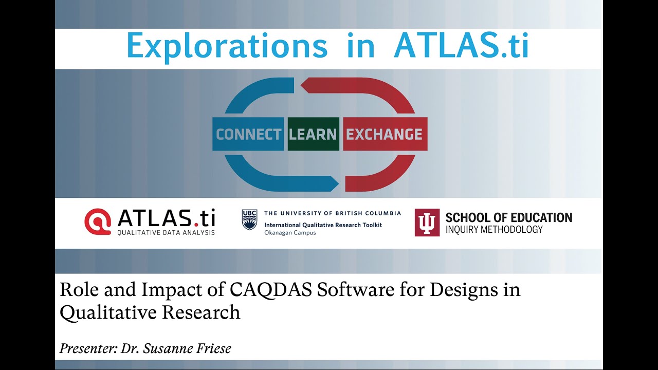 IQRT Webinar Series: Role and Impact of CAQDAS Software for Designs in ...