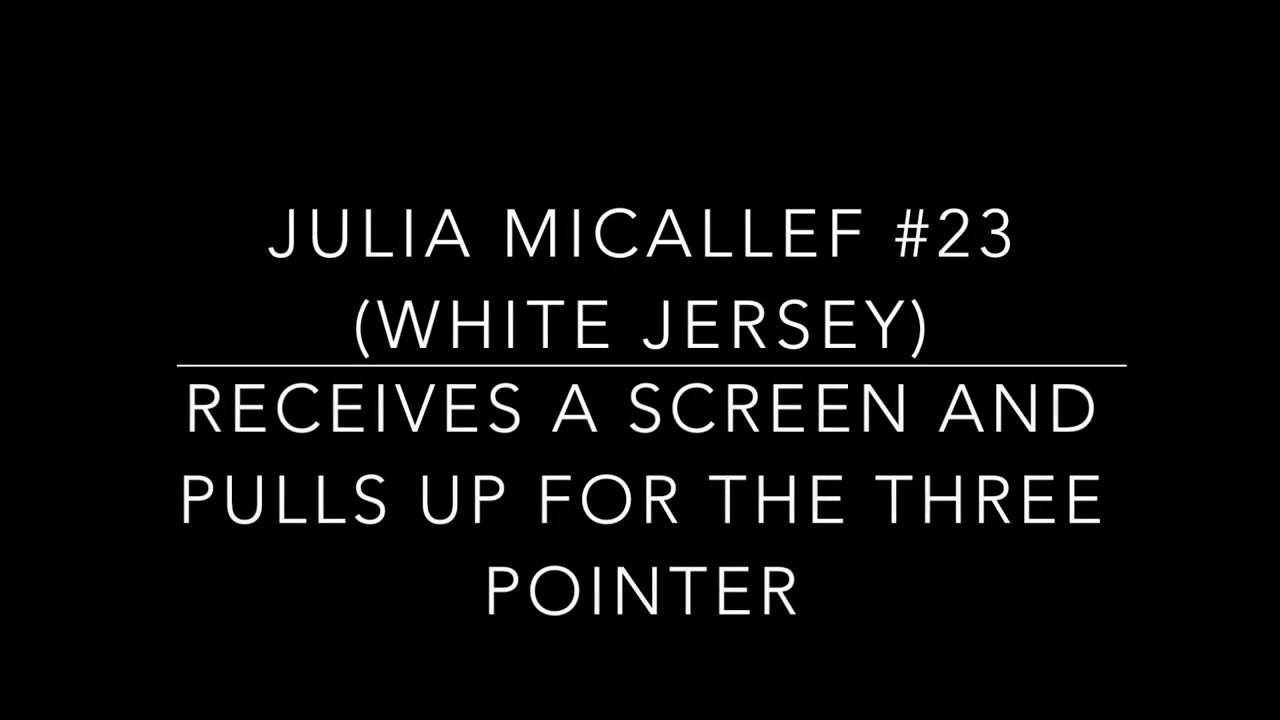 Julia Micallef basketball - YouTube