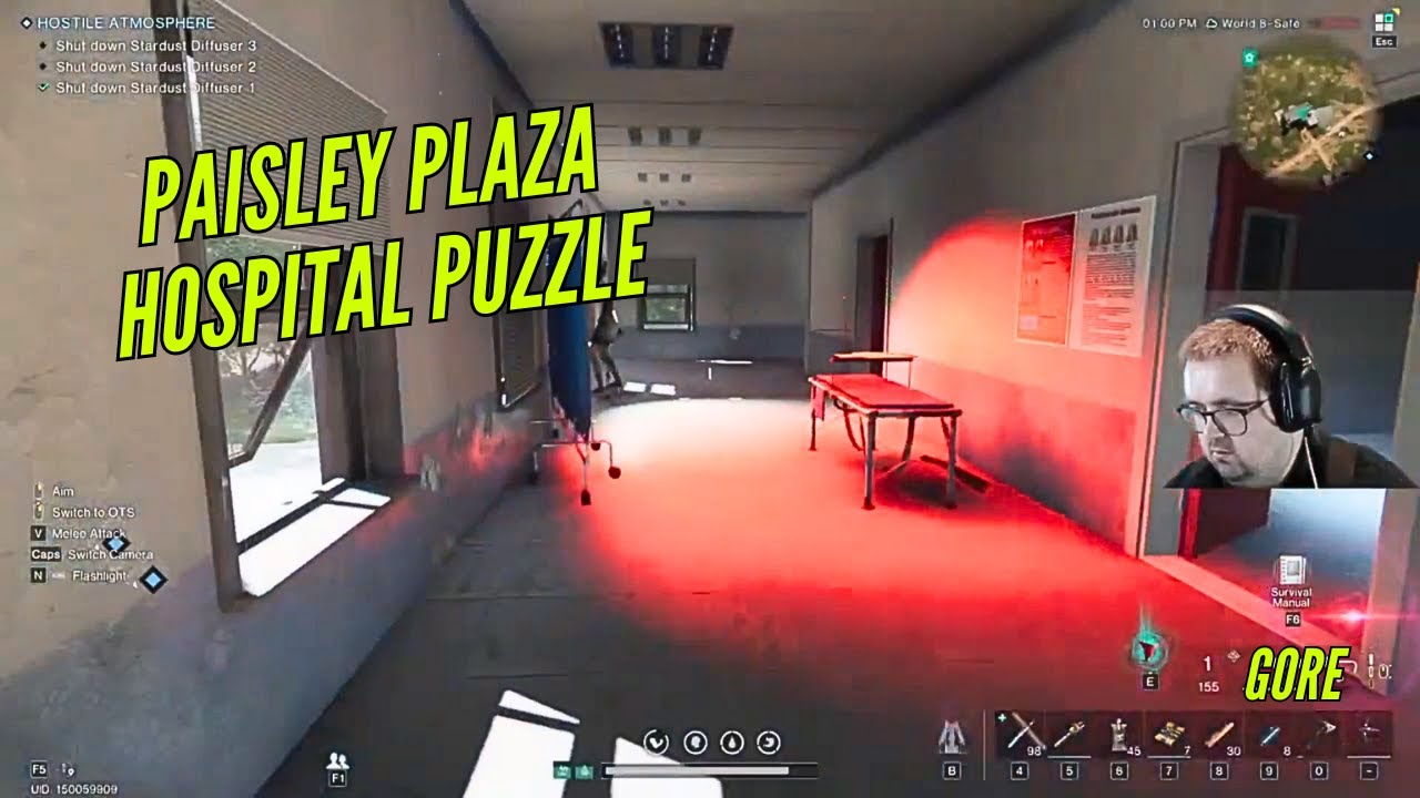 Paisley Plaza Hospital Puzzle | Once Human - YouTube