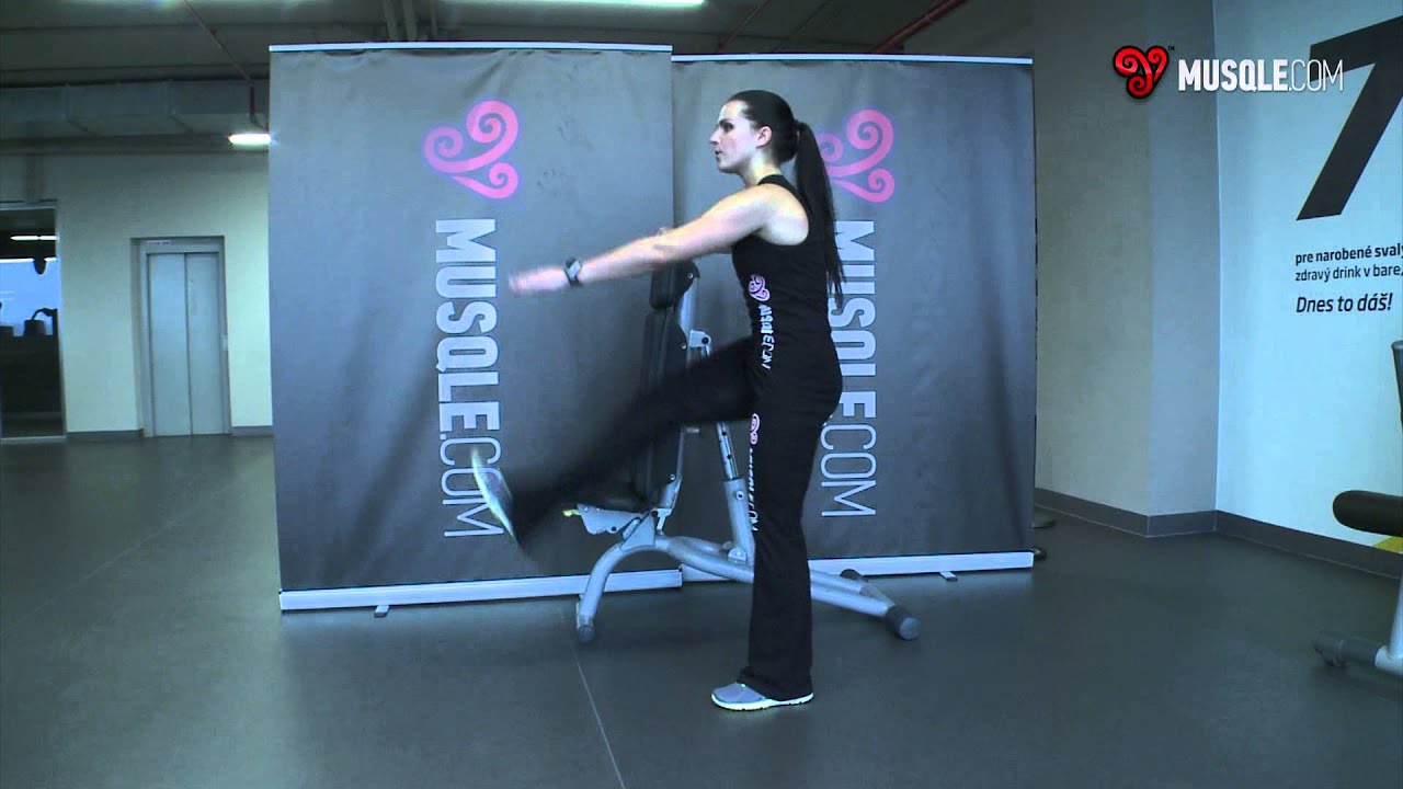 Front Leg Raise - YouTube