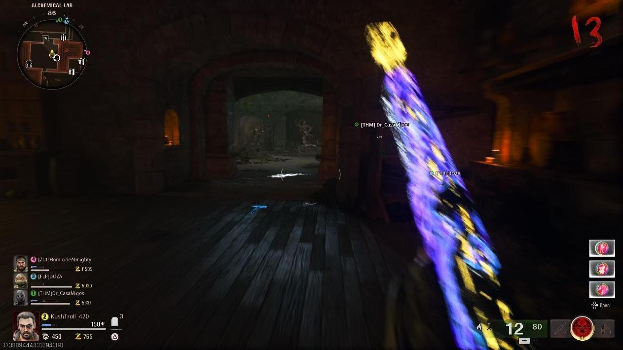 Call of Duty Zombies Round 35 Rampaged!!! - YouTube