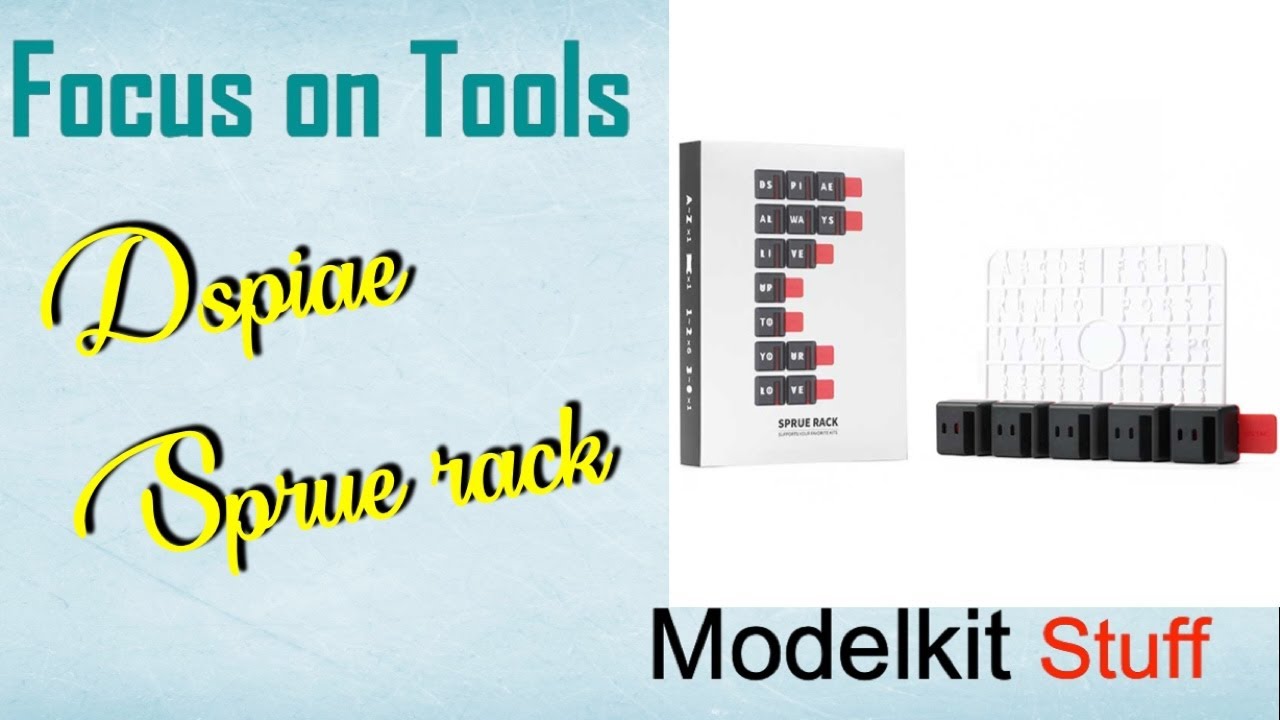 Focus on tools, Dspiae sprue rack. - YouTube
