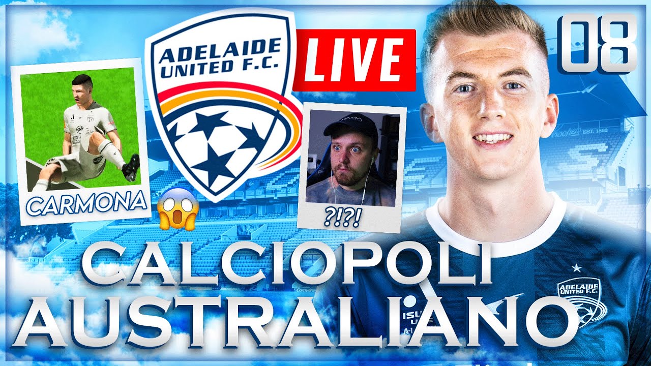 CALCIOPOLI AUSTRALIANO!! CARRIERA ALLENATORE GIRAMONDO ADELAIDE EP8 ...
