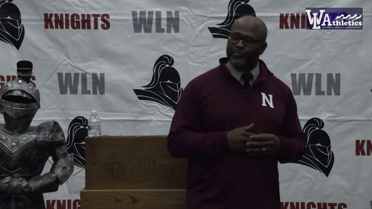 WLN Introduces Football Coach Terry Battle - YouTube