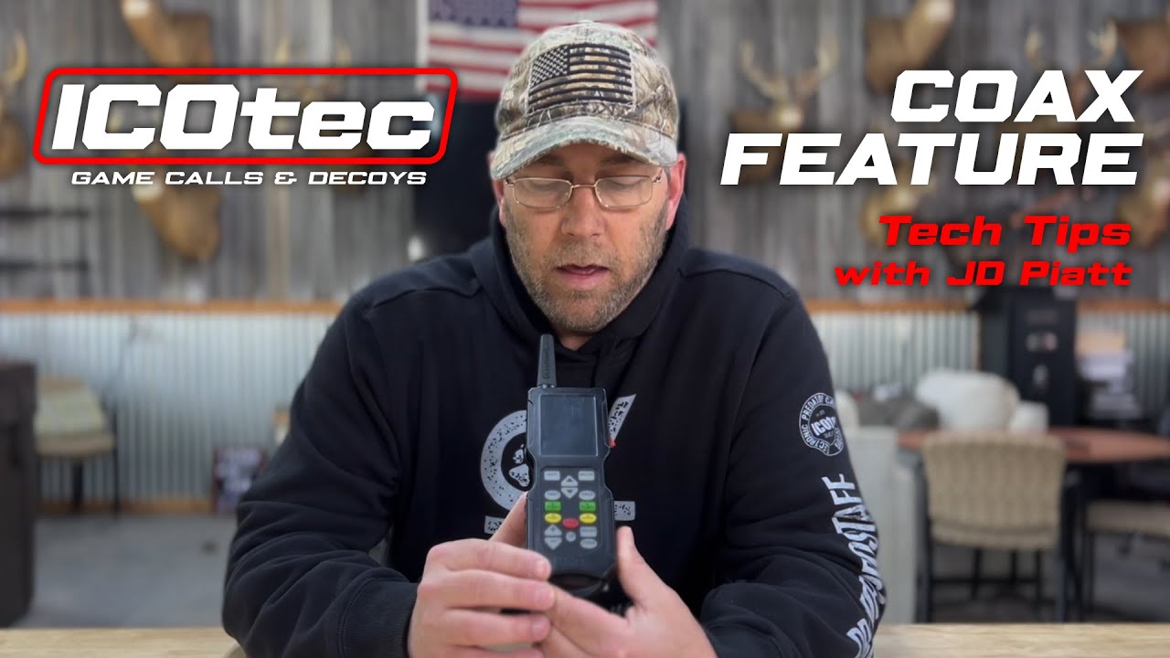 How to Use the Coax Feature on an ICOtec Game Call | Tech Tips - YouTube