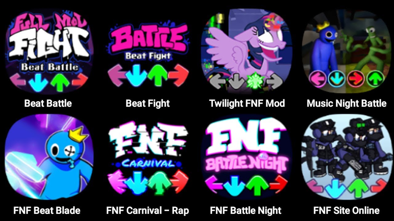 Beat Battle, Beat Fight, Twilight FNF Mod, Music Night Battle, FNF Beat ...