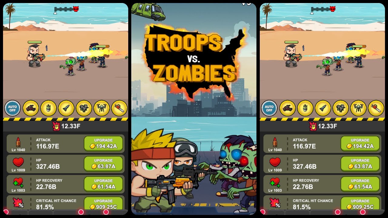 Troops vs. Zombies Gameplay Android Mobile - YouTube